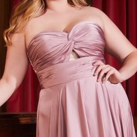 Cinderella | Dresses | New Long Off The Shoulder Sleeveless Aline Satin ...